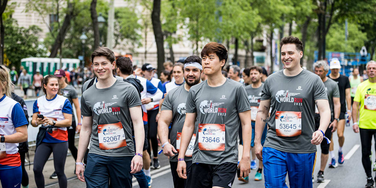 Rafael Veni Eisler im Wings for Life Run in Minecraft