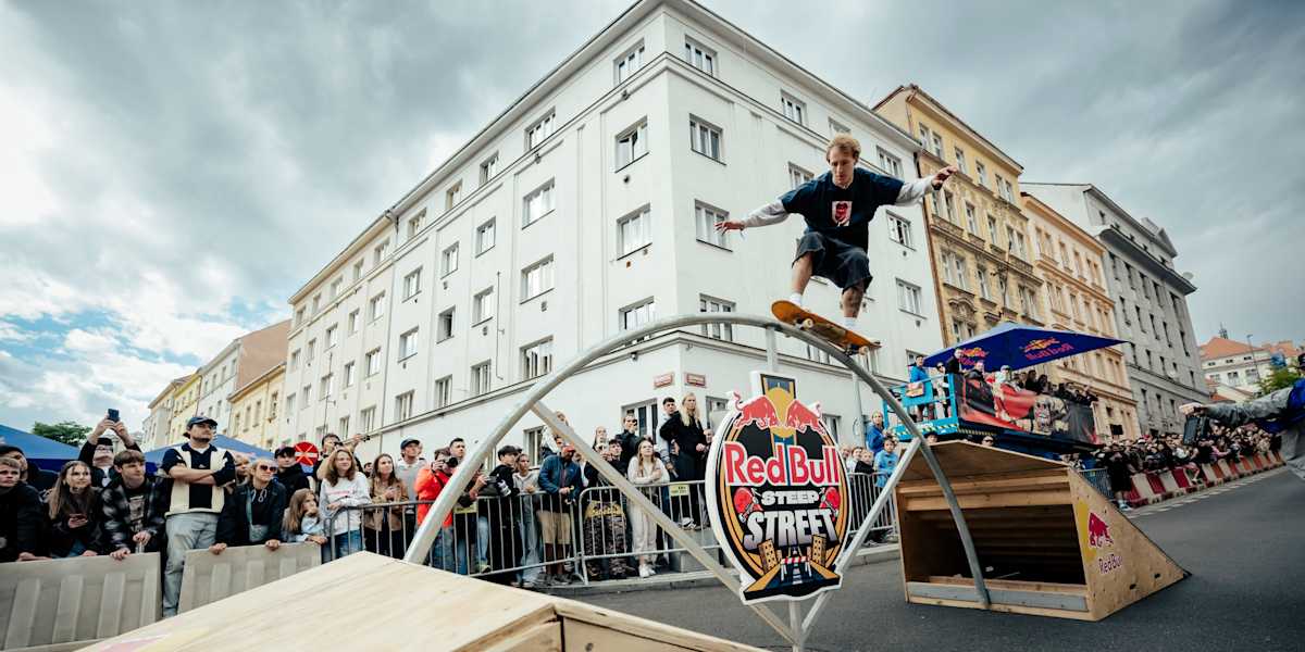 Red Bull Steep Street 2025: Skateboarding v centru Prahy