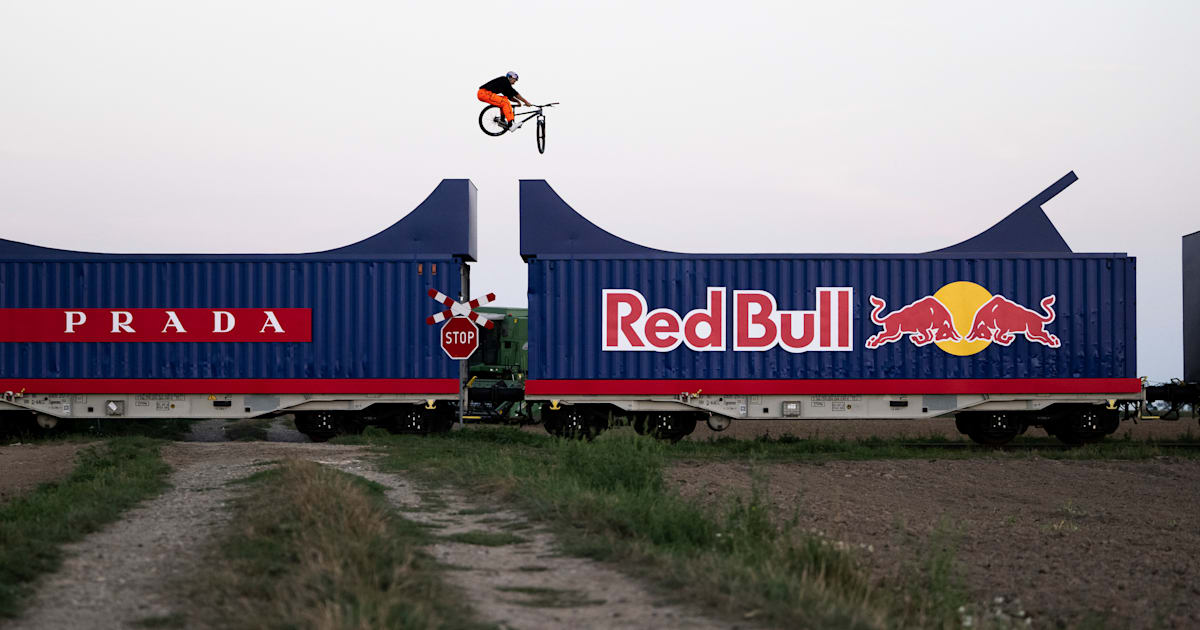 А како би изгледале овие трикови на воз во движење?