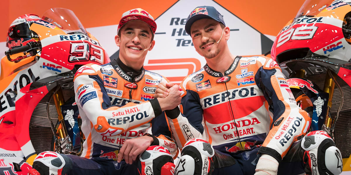 Repsol Honda prezentacja Jorge Lorenzo Marc Marquez