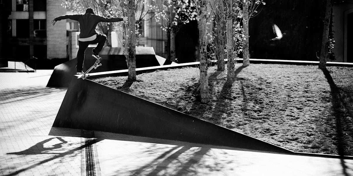 Skateboard : Daniel Spiegel, skateur viennois en photos