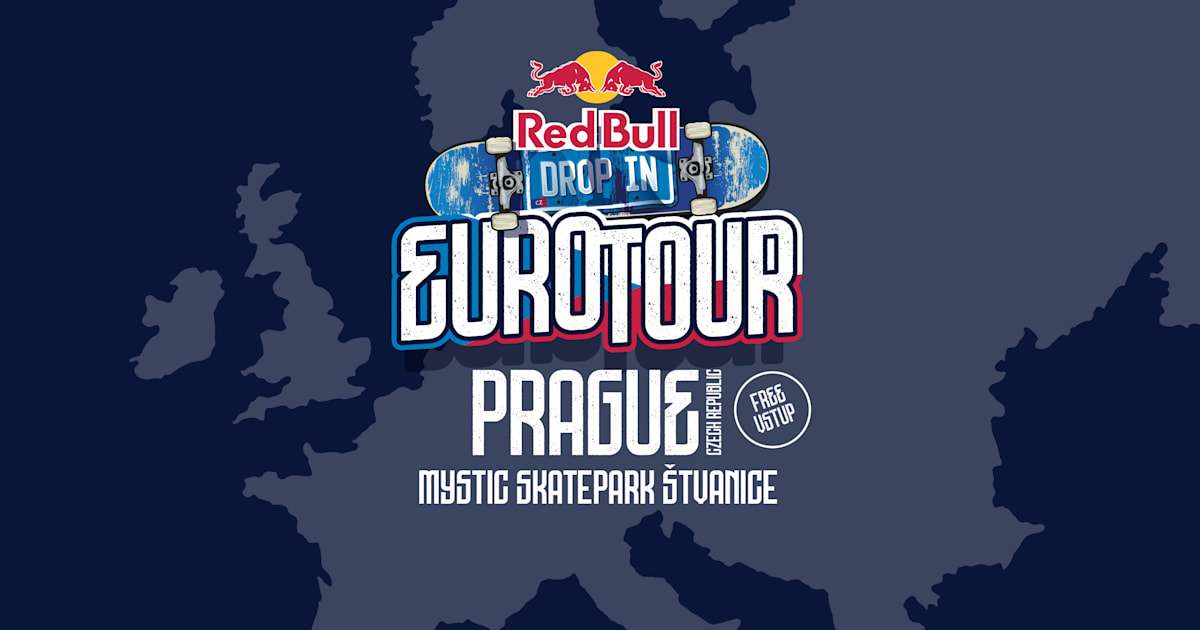Red Bull Drop In Tour - špička skateboardingu v Praze