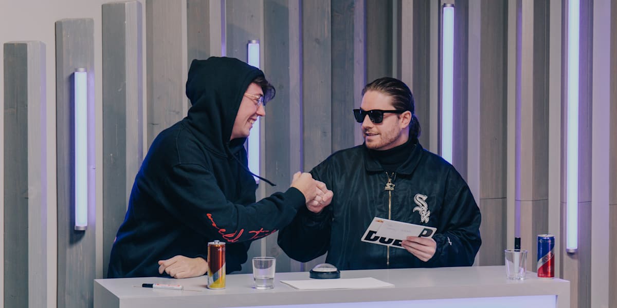 LGoony & DCVDNS vs. Mo Douzi & Jerome - Rap Duell