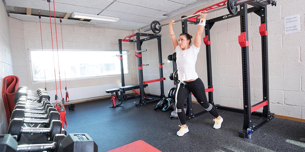 Se hvordan Nora Mørk trener for å bli best