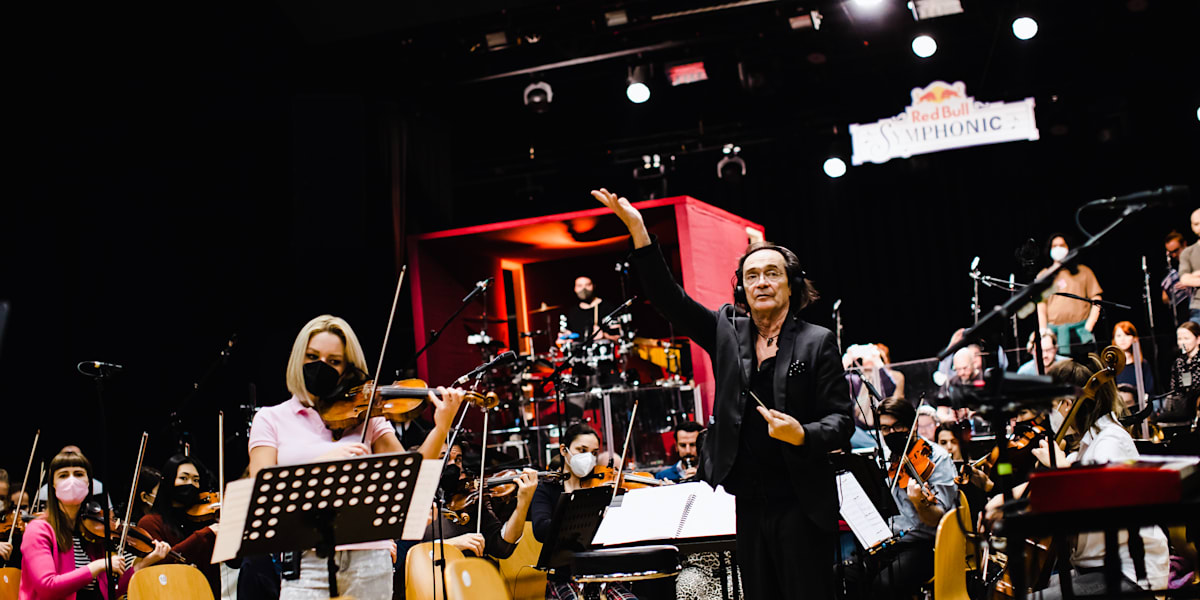 Seiler und Speer proben mit dem Orchester