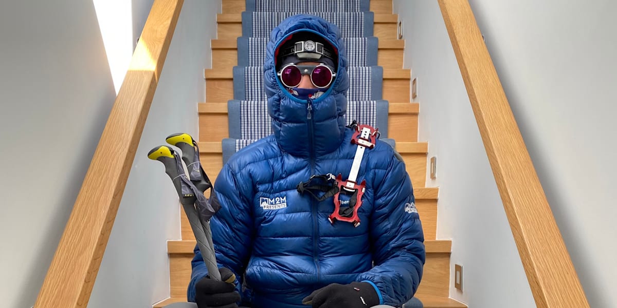 8848 m w pionie z czterokończynowym porażeniem