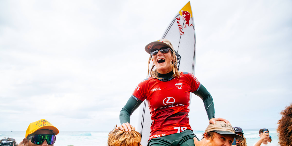 Caitlin Simmers wins Lexus Pipe Pro: Surfer interview
