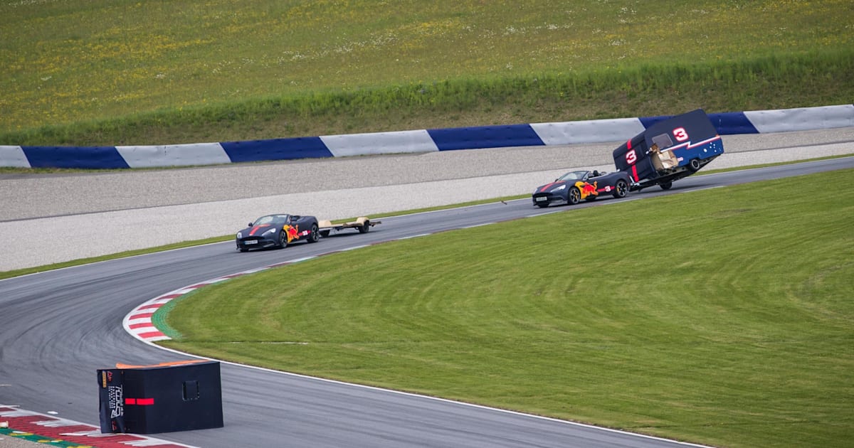 Watch a caravan race with an F1 twist
