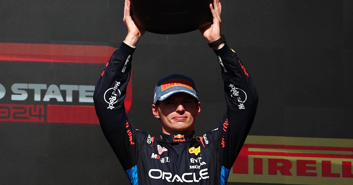 F1: Max Verstappen na podium w Austin