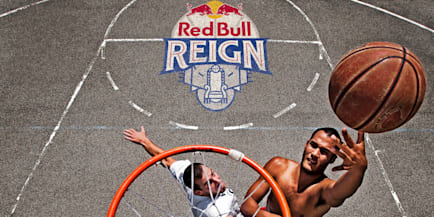 Red Bull Reign basketball 3-on-3 event in Chicago, USA