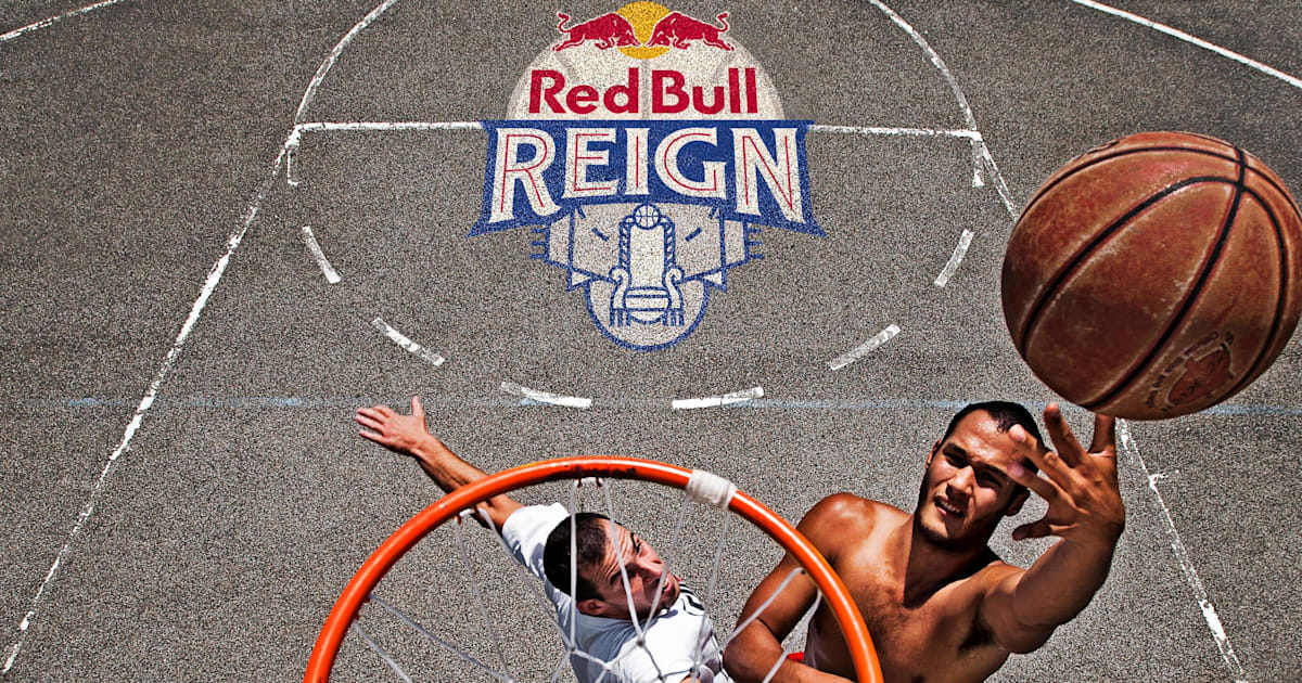 Red Bull Reign basketball 3-on-3 event in Chicago, USA