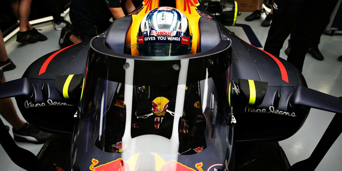 Red Bull Racing Aeroscreen concept reveal RedBull.com