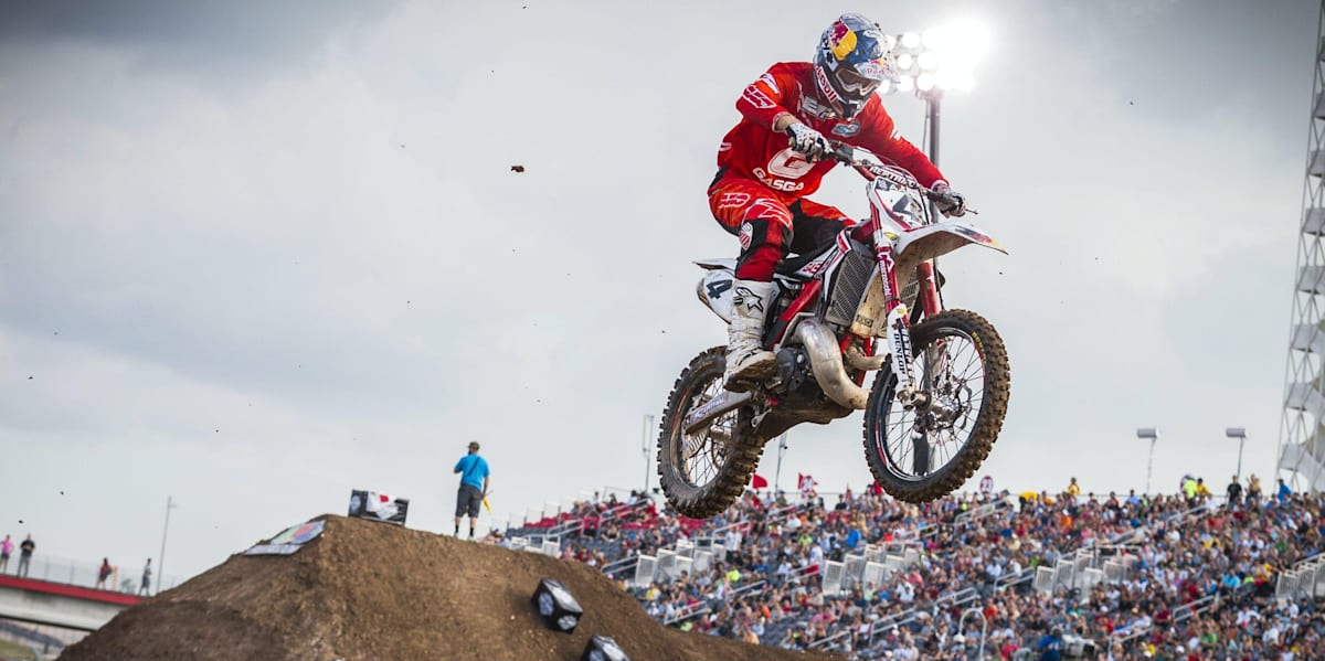 Geoff Aaron Red Bull Motocross