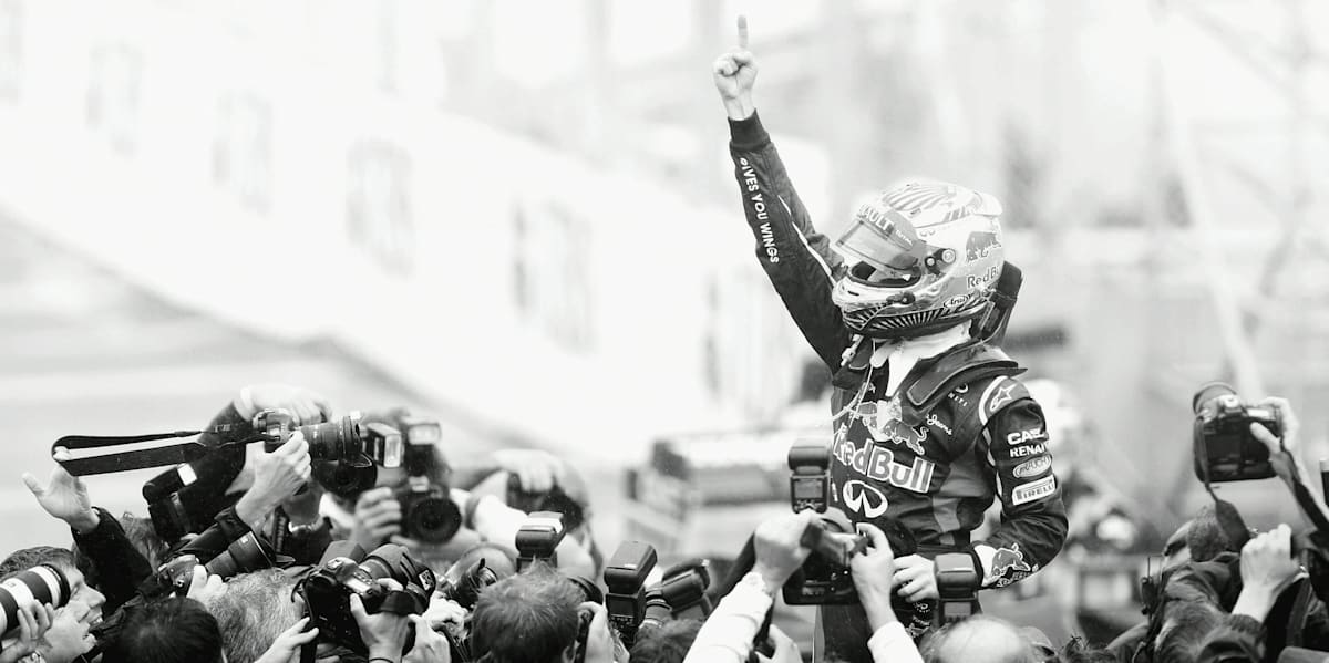 Sebastian Vettel: fotos del tetracampeón más joven