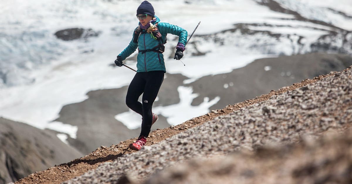 See how this woman broke a mountain running record