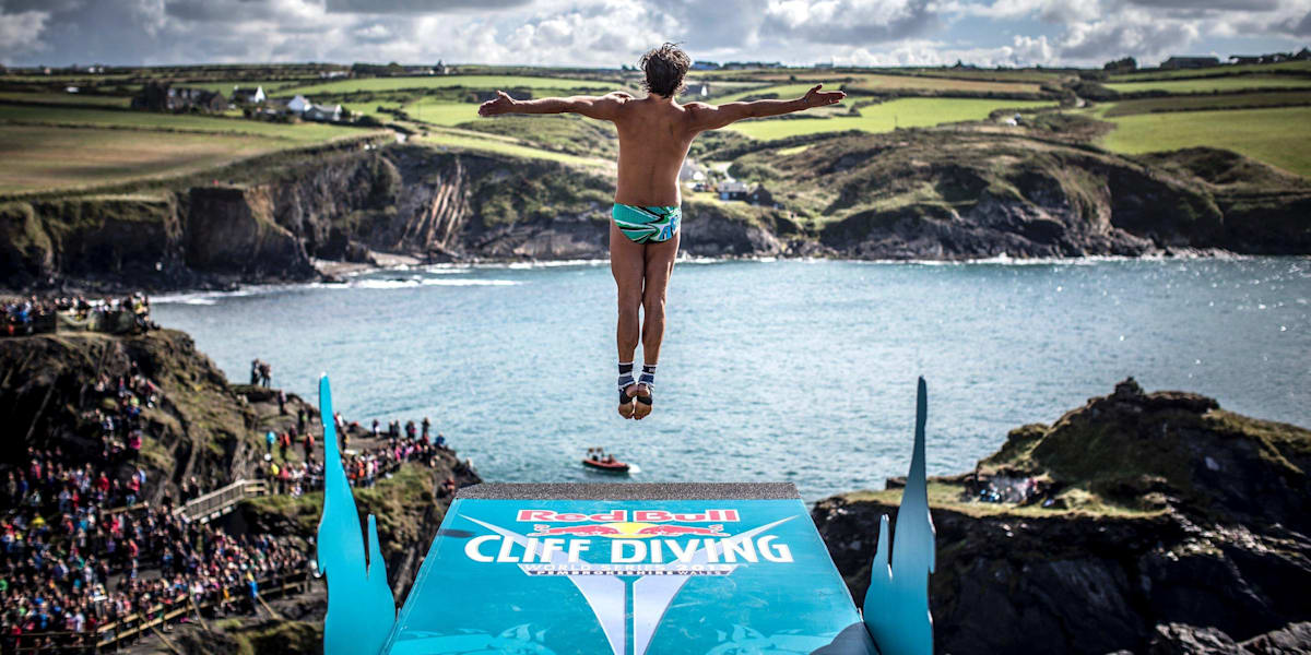 Red Bull Cliff Diving 懸崖跳水︰威爾斯站