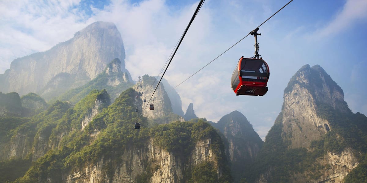 10 funivie che vi faranno venire le vertigini