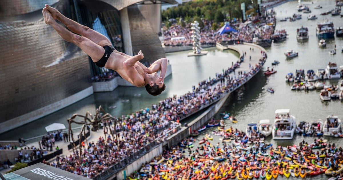 Red Bull Cliff Diving Bilbao 2015 highlights