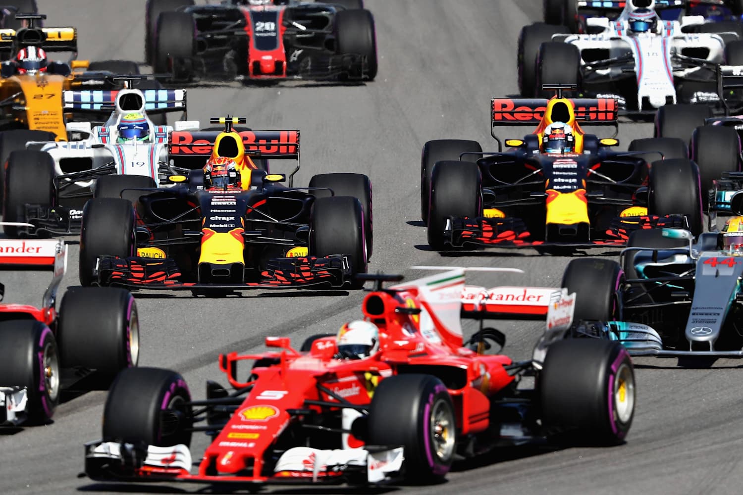 6 najlepszych kierowców F1 sezon 2017