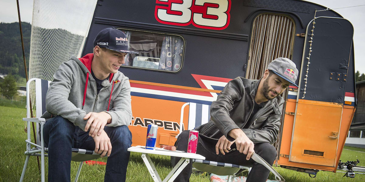 Red Bull Racing caravan race: Behind the scenes photos
