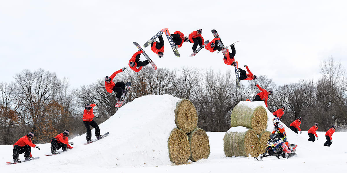 Snowboarding Session With Benny Milam and Levi LaVallee