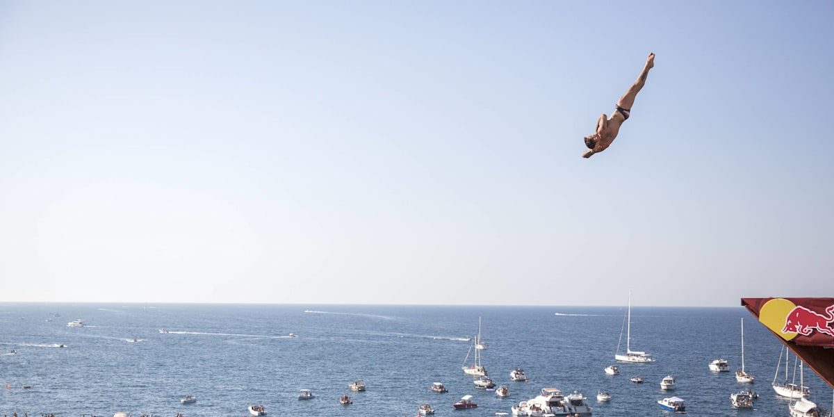 Red Bull Cliff Diving 2017 De Rose's winning dive Italy