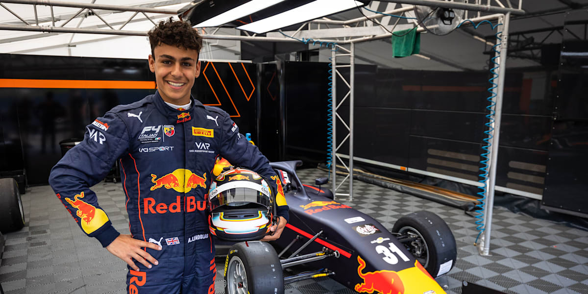 Arvid Lindblad gets his Italian F4 campaign into gear