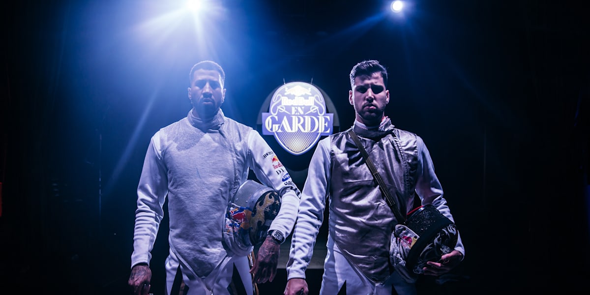 Šermíř Alex Choupenitch na Red Bull En Gard v NYC