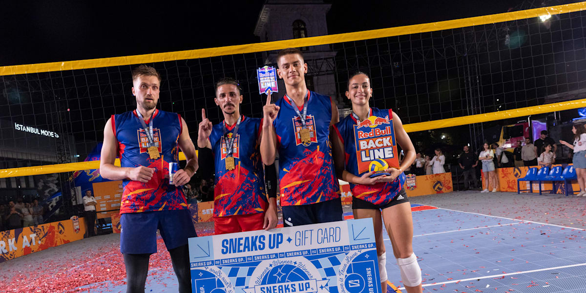 Red Bull Back Line'da Şampiyon Beach Stars!
