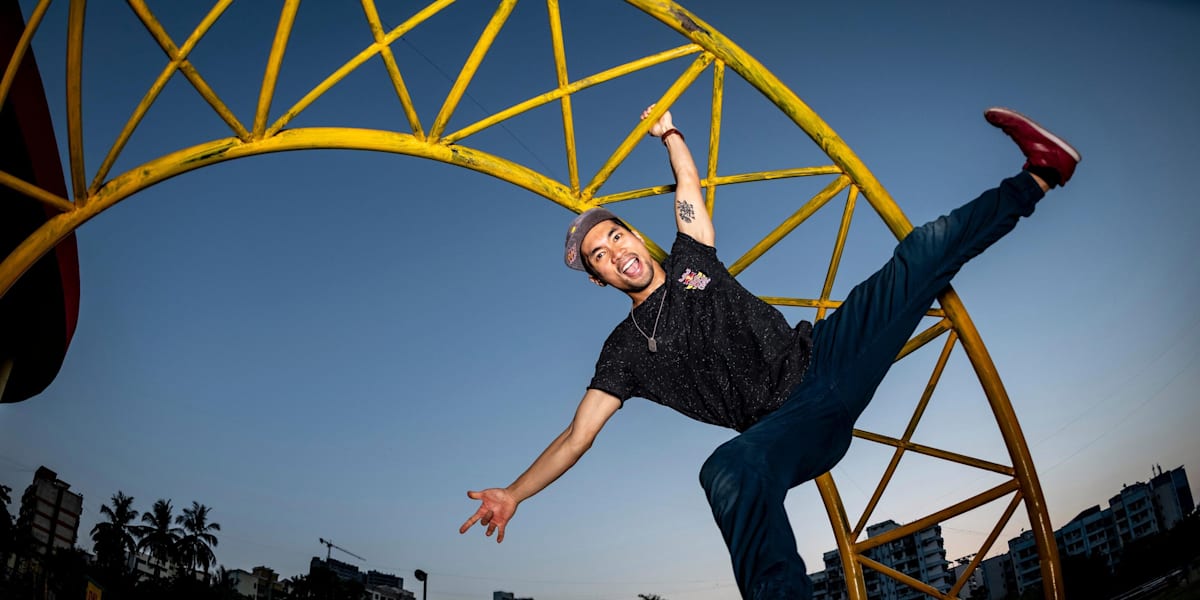 Red Bull BC One All Star Ronnie explores Mumbai