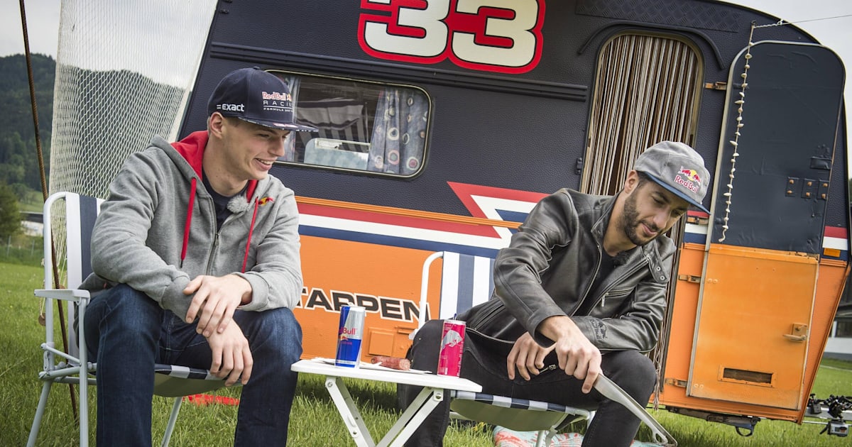 Red Bull Racing caravan race: Behind the scenes photos