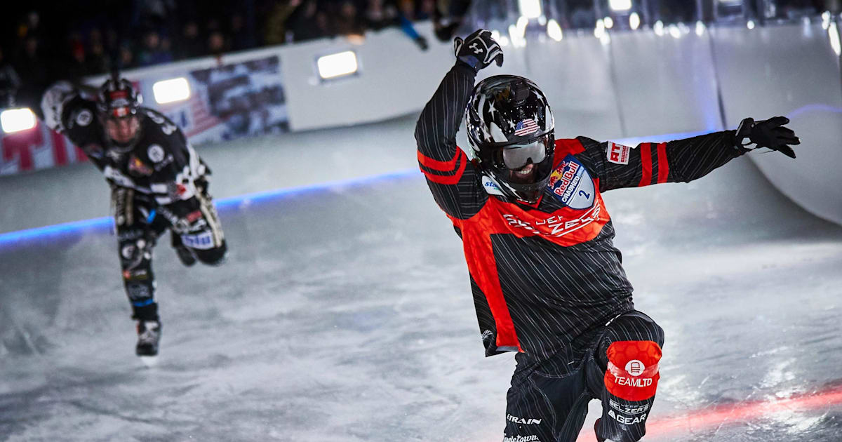 Red Bull Crashed Ice Boston 2019: Naasz winning run