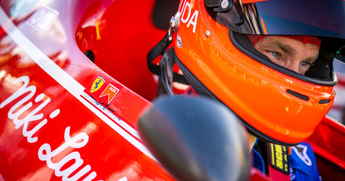 Mathias Lauda en el Lauda Ferrari: El “Desfile de Leyendas” hace historia