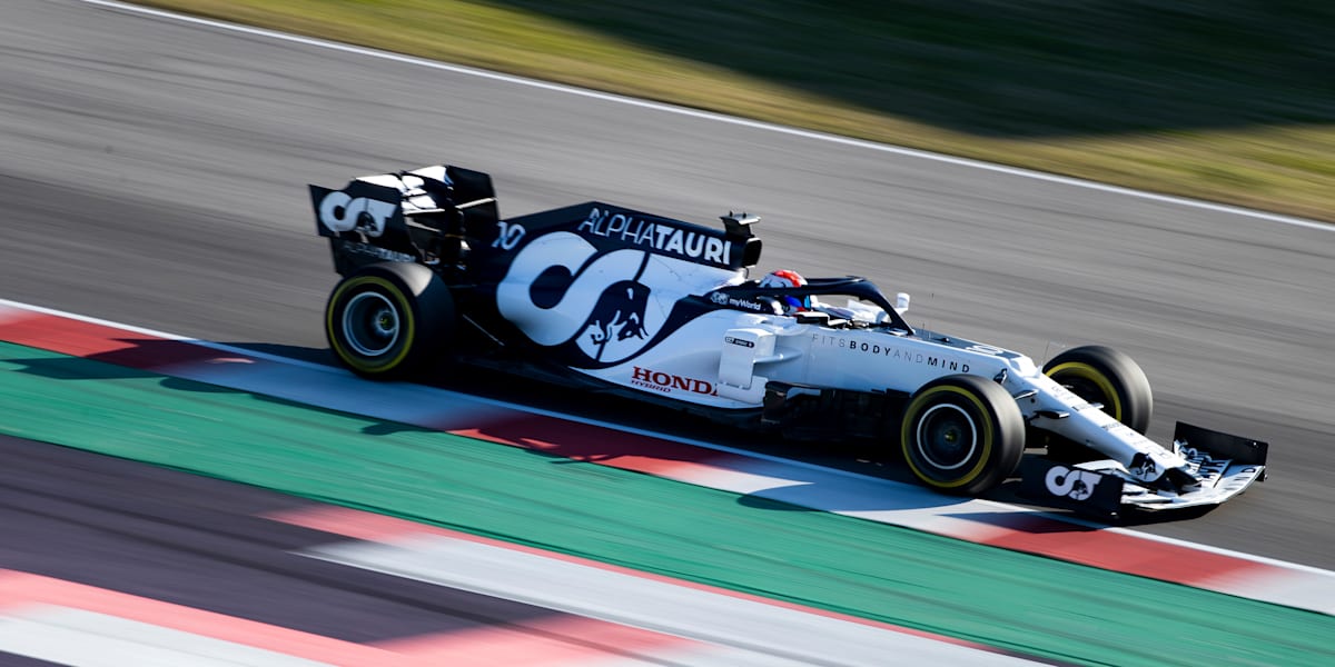 Scuderia AlphaTauri formula one car 2020 – interview