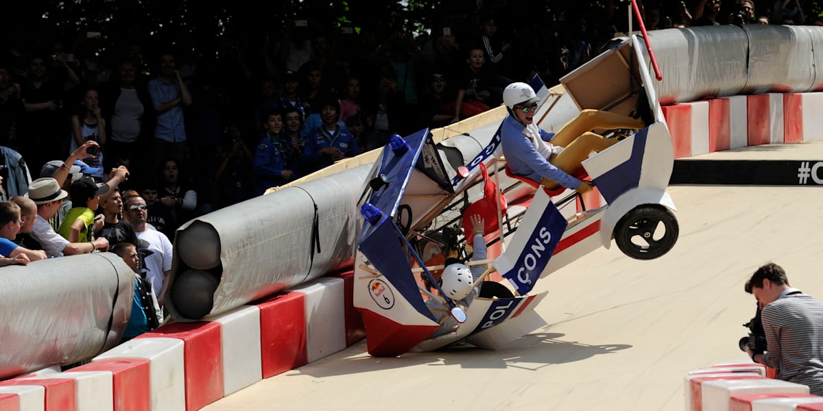 Soapbox crashes store