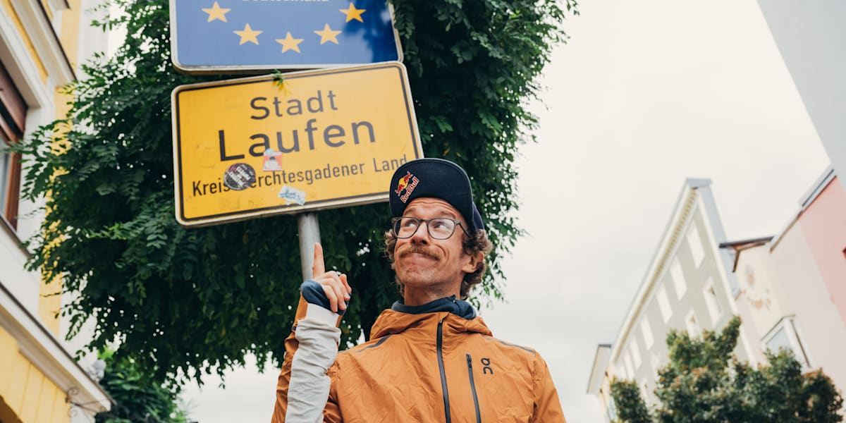 Flo Neuschwander ist von Laufen nach Laufen gelaufen