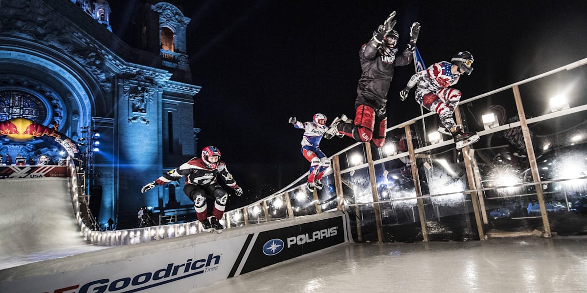 Red Bull Crashed Ice 2018: Saint Paul best of +video+
