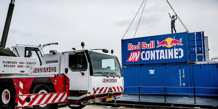 Red Bull Uncontained 2019: Time-lapse track build