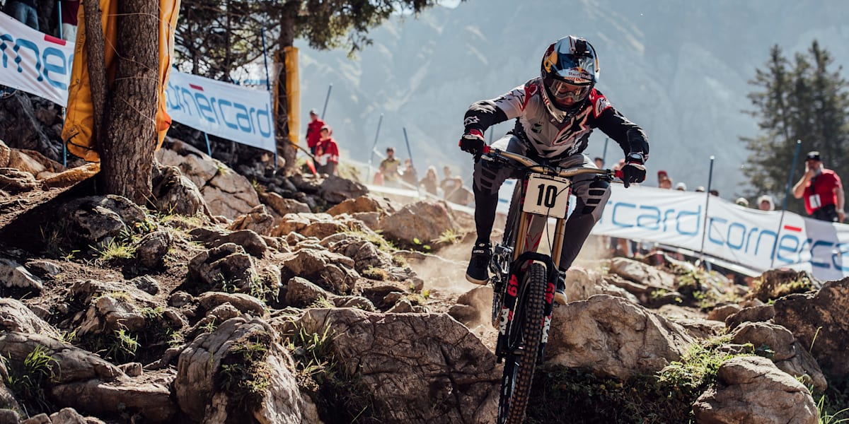 UCI Mountain Bike WC 2021: Winning DH runs, Lenzerheide