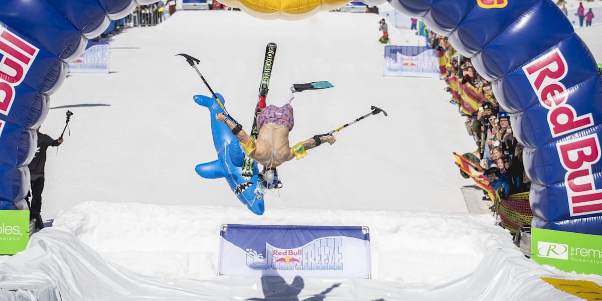 Прямая трансляция Red Bull Jump and Freeze