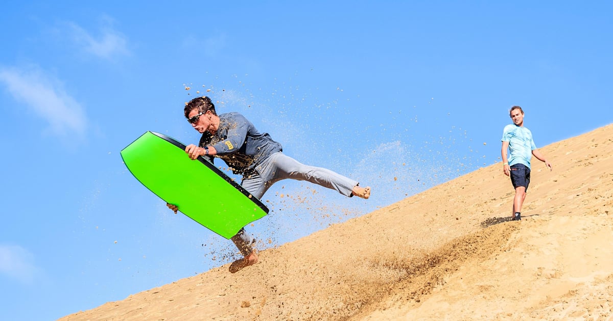 Who is JOB S8 E6: Sandboarding – video extra