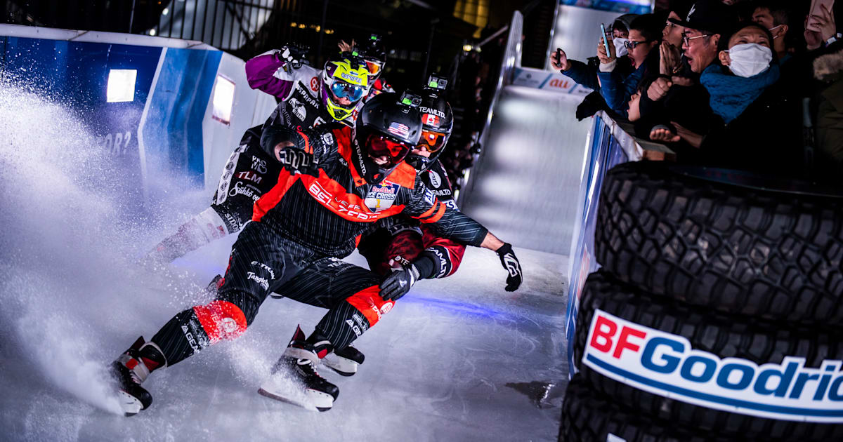 Red Bull Ice Cross WC 2020 Yokohama: Men's winning run