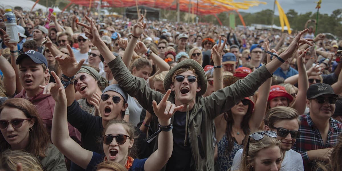 Flashback to Rocking The Daisies 2016