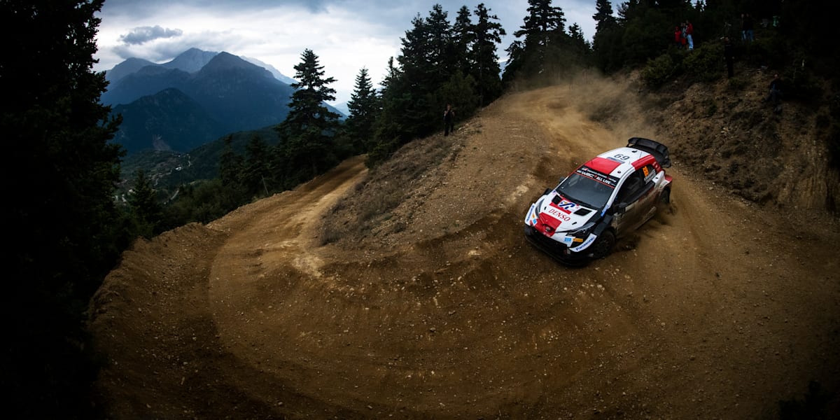 FIA WRC 2021: Acropolis Rally Kalle Rovanperä onboard