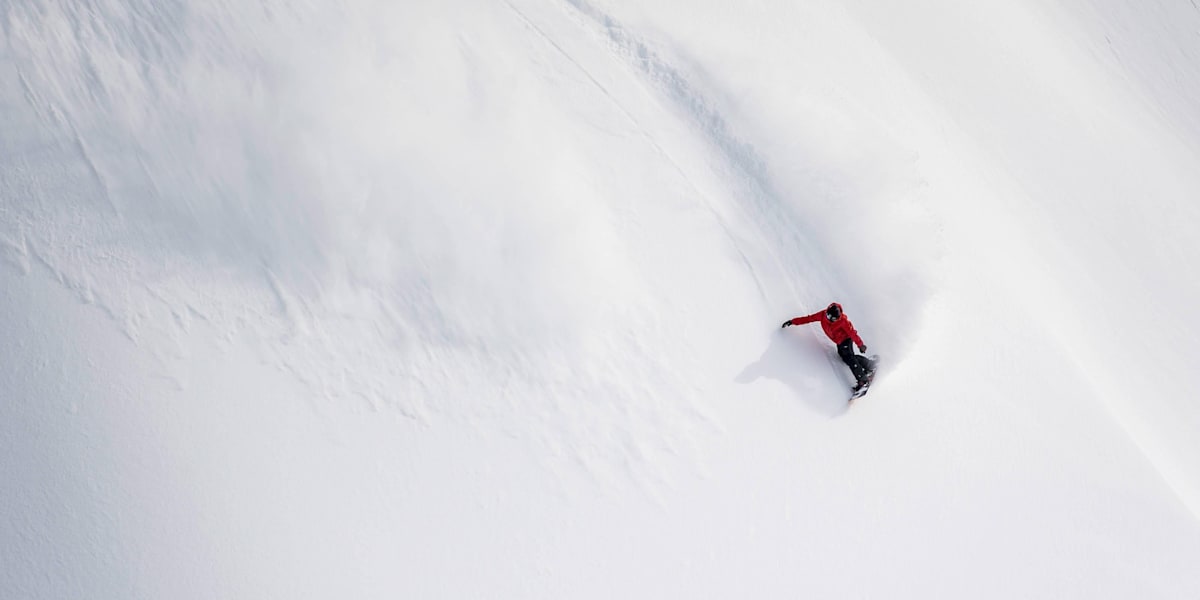 Tips voor snowboarden in de poedersneeuw