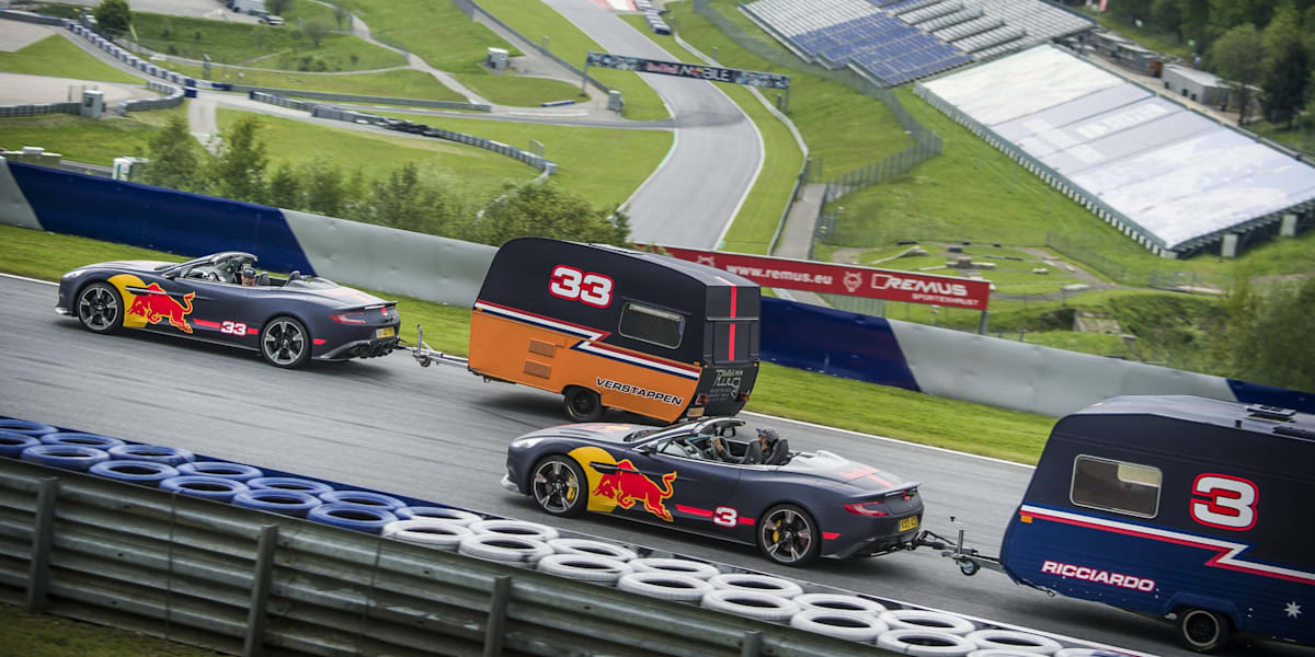 Red Bull Racing caravan race: Behind the scenes +video+