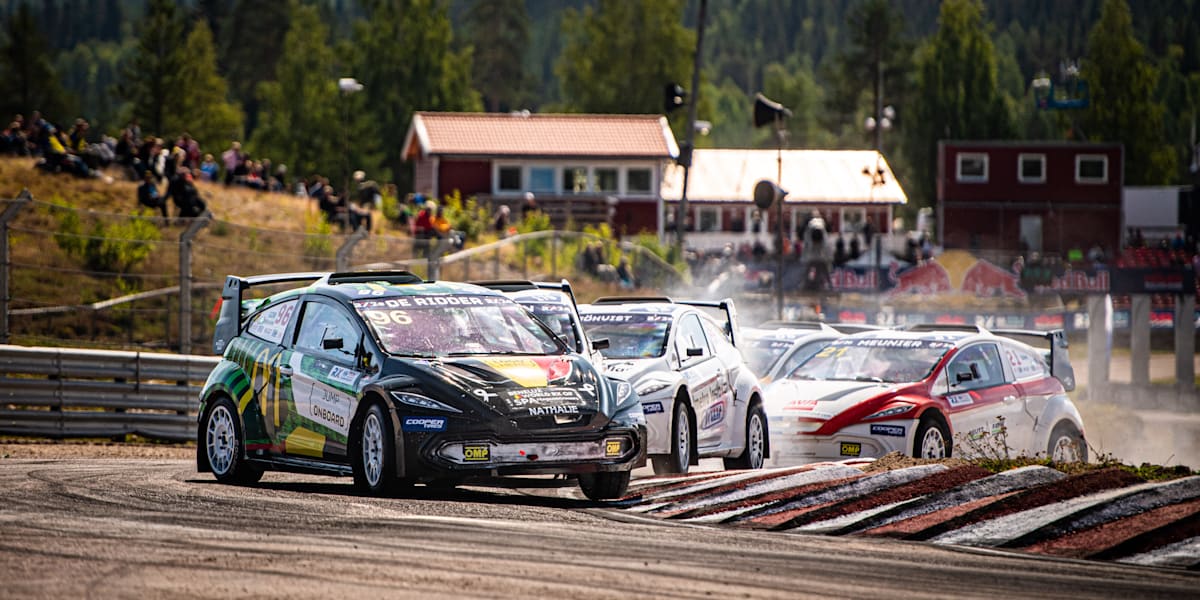 Guillaume De Ridder sur le Rallycross Spa Belgique