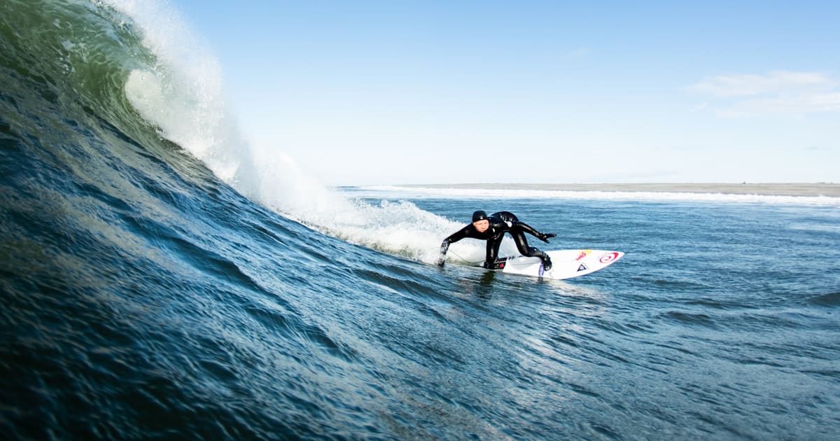 Mathea Olin surfs Canada's toughest wave in Wild Beauty