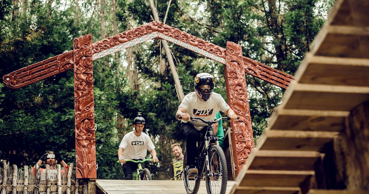 Crankworx Rotorua Slopestyle practice RAW