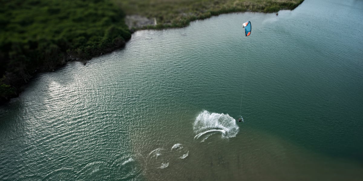 Deury Corniel: Four minutes in kiteboarding paradise